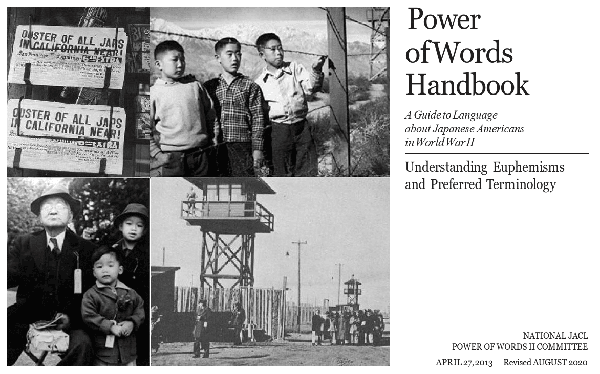 Power of Words Handbook: A Guide to Language about Japanese Americans ...